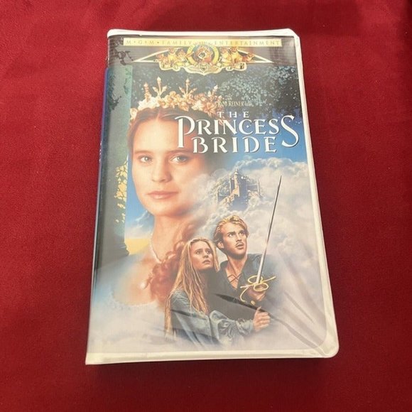 Media | The Princess Bride Vhs 1998 Clam Shell Case Cary Elwes Andre ...